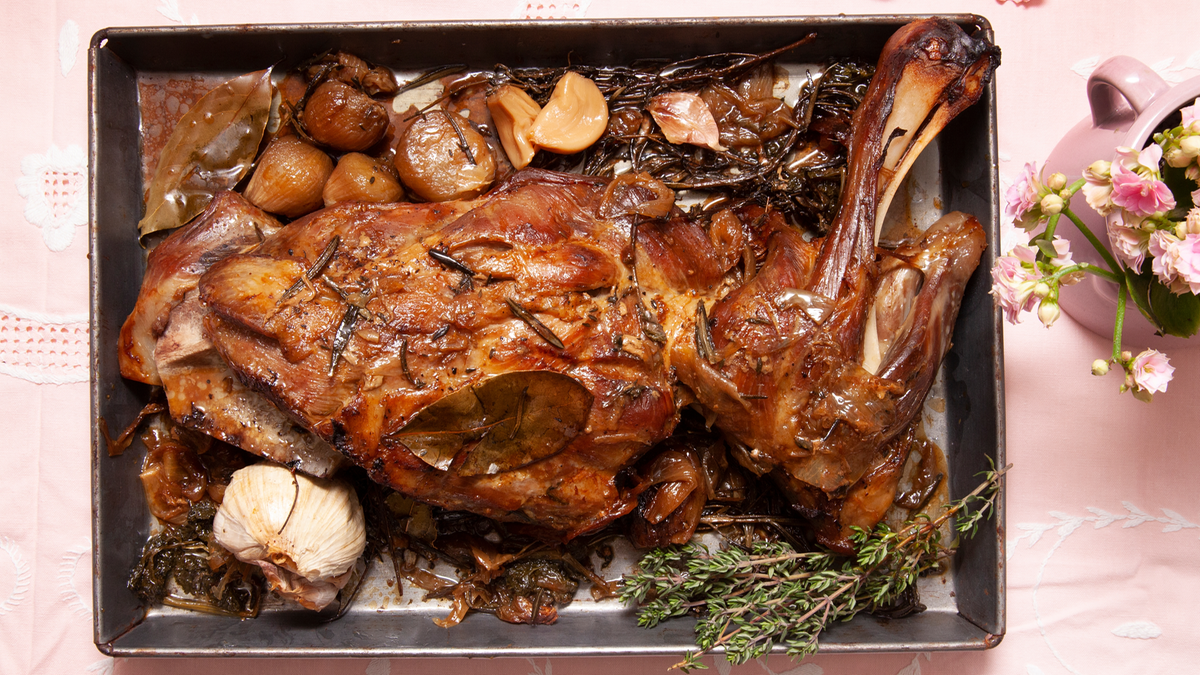 Slow-cooked herbed lamb with confit onions - The Jewish Chronicle - The ...