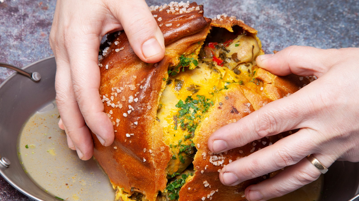 Whole amba chicken in a turmeric crust - The Jewish Chronicle - The ...